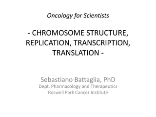 CHROMOSOME.pdf cell division DNA cancers | PPT