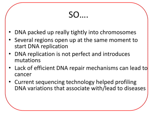 CHROMOSOME.pdf cell division DNA cancers | PPT