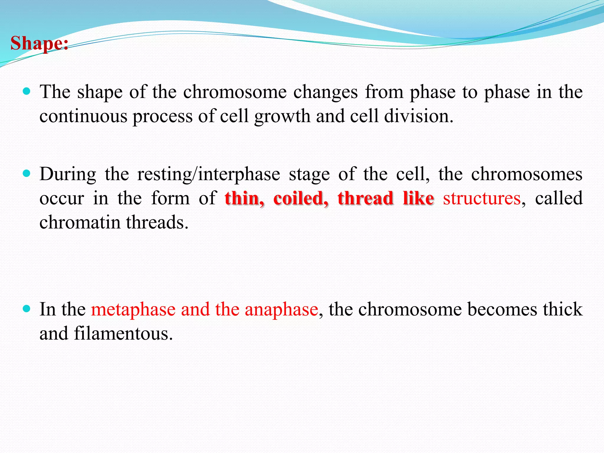 Structural organization of Chromosome | PPTX