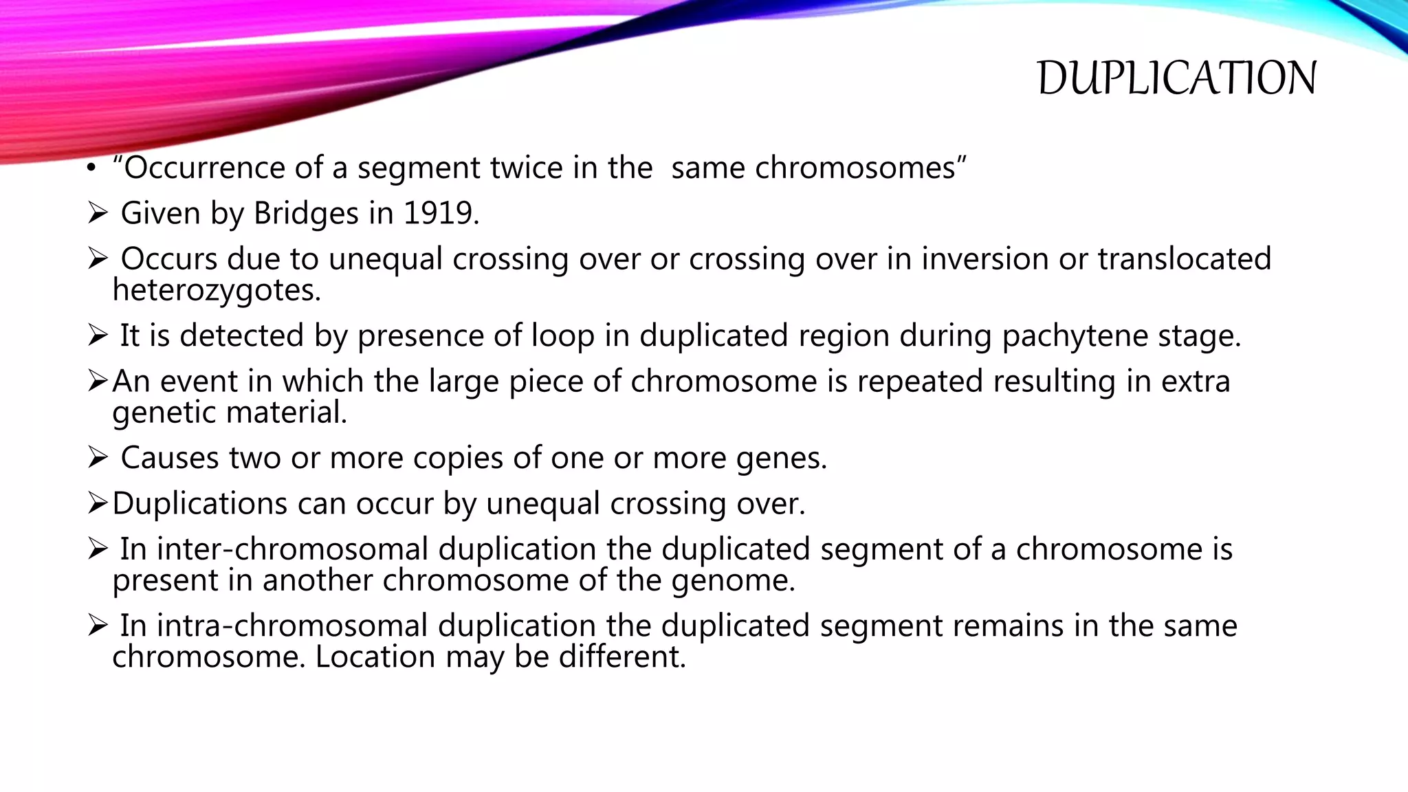 Structural Chromosome aberration ppt | PPTX