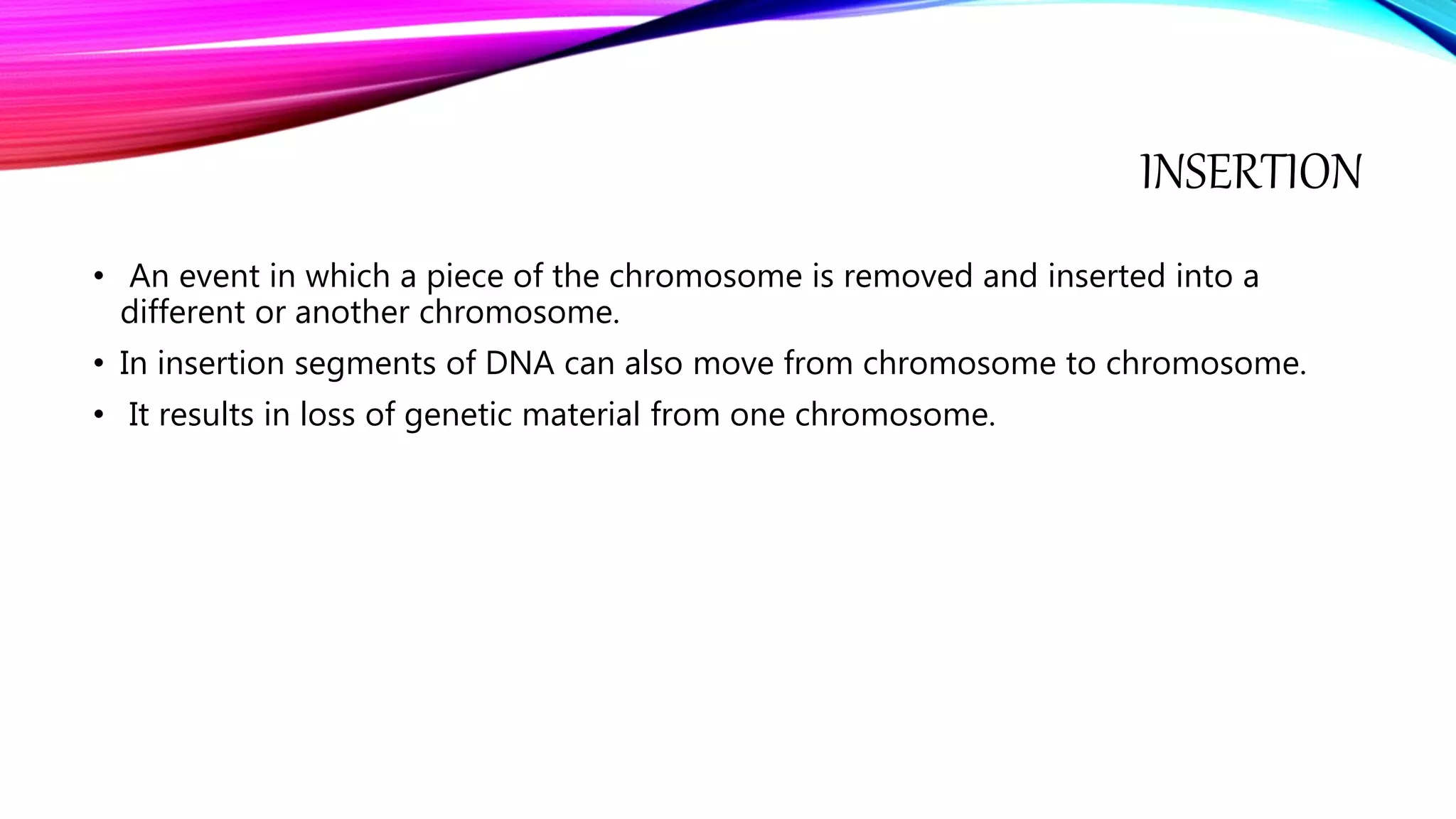 Structural Chromosome aberration ppt | PPTX