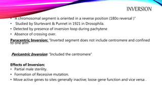 Structural Chromosome aberration ppt | PPTX
