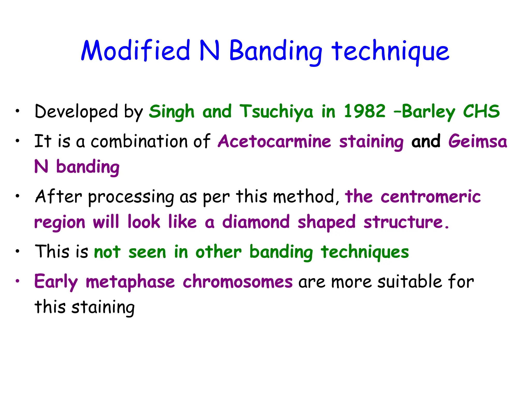 Chromosome banding techniques/methods.ppt