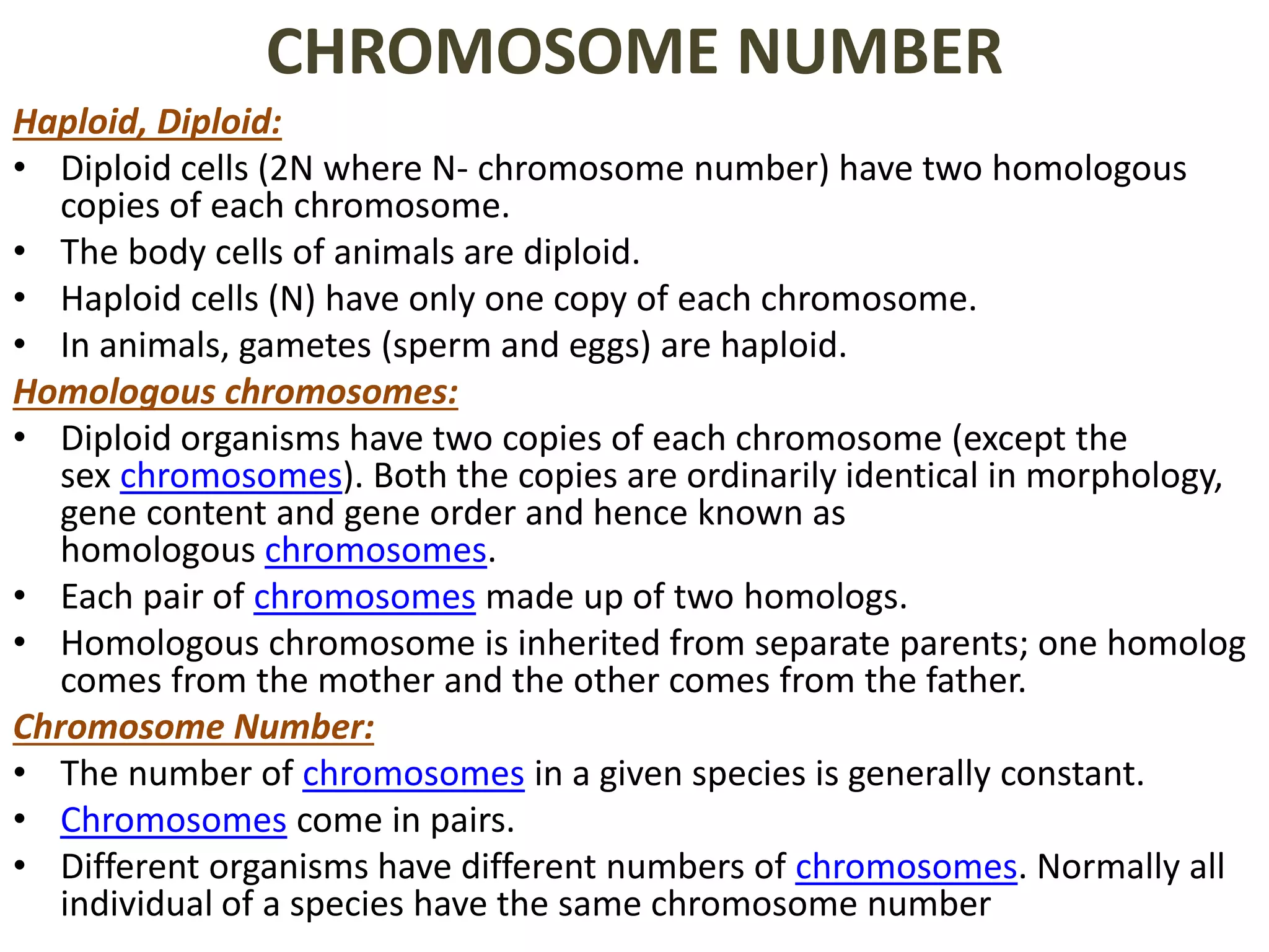 CHROMOSOMES | PPTX