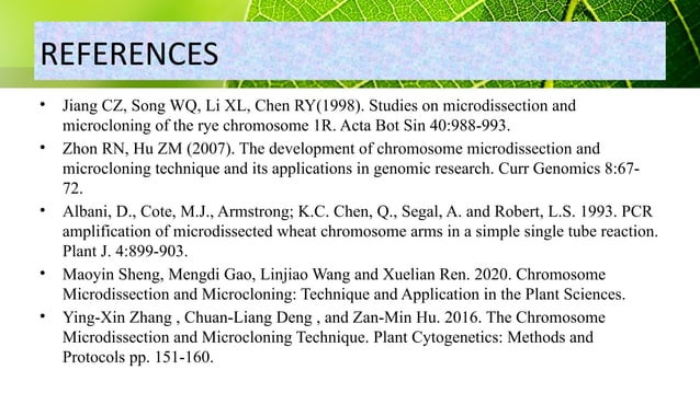 chromosome micro dissection nd micro cloning.pptx
