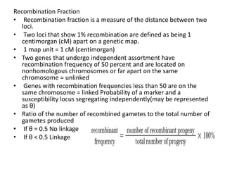 Chromosome or gene mapping &Linkage analysis | PPTX