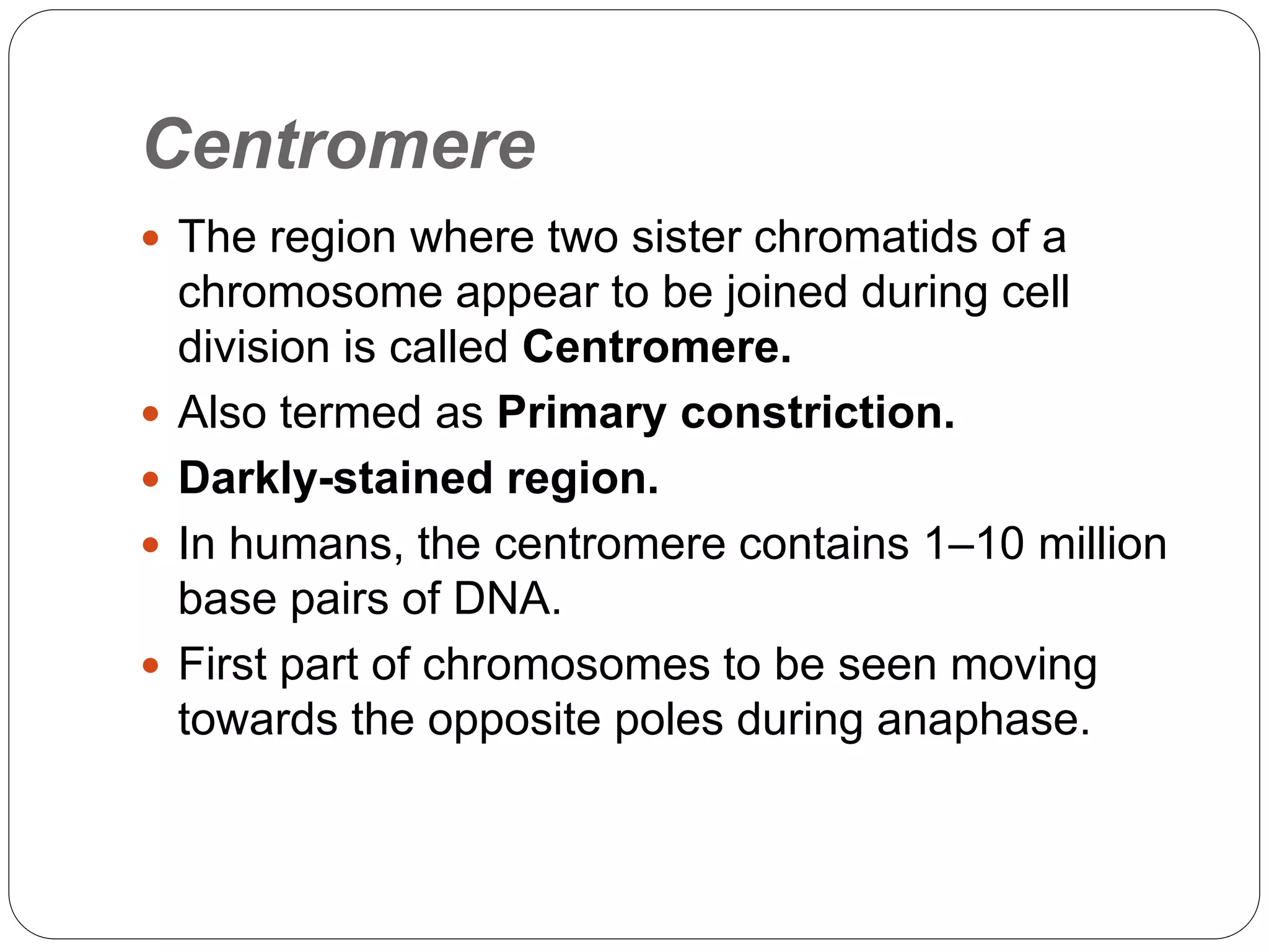 Introduction to Chromosomes | PPTX