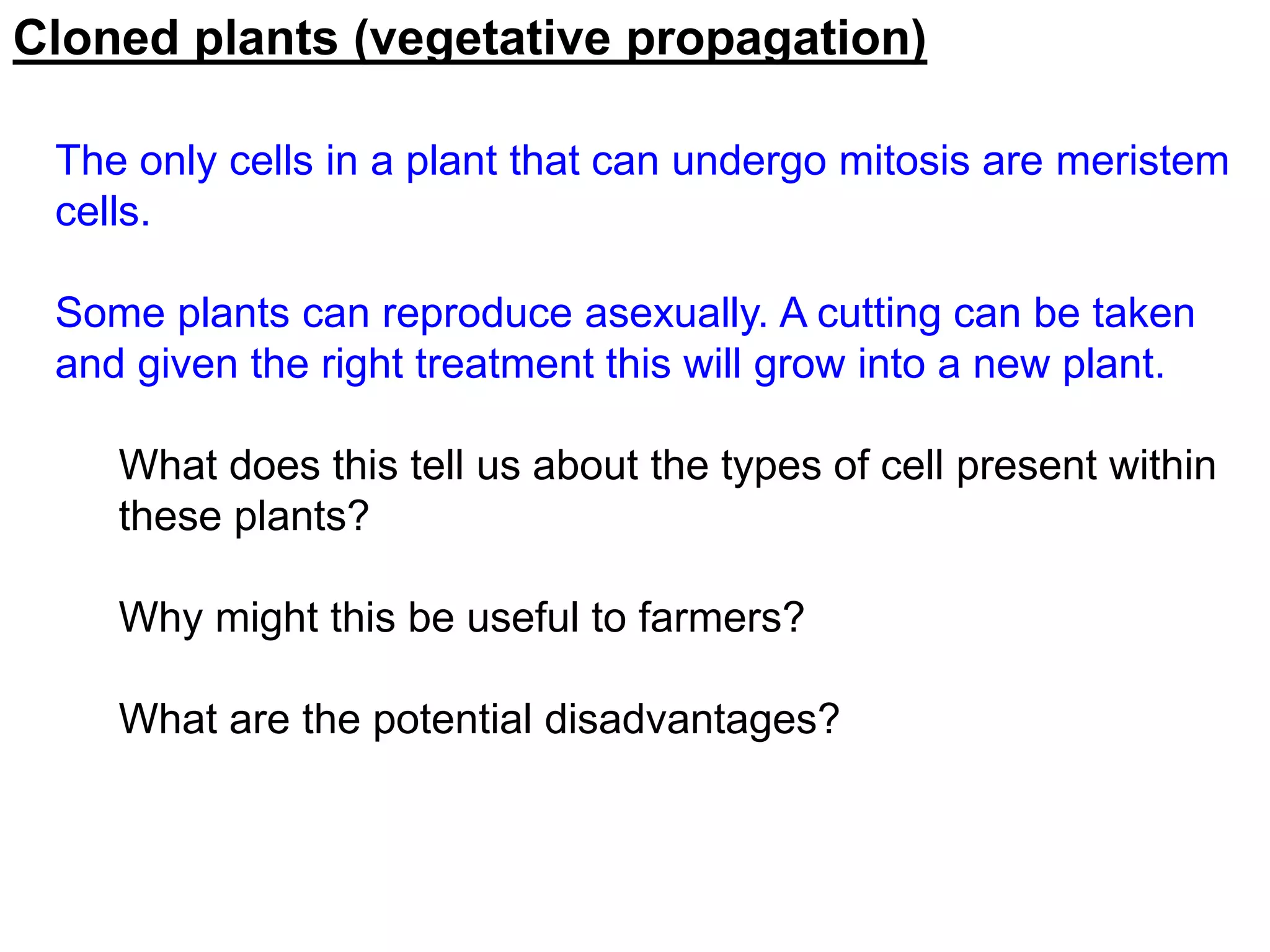 Chromosomes and the cell cycle 2 | PPT