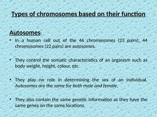 Chromosomes & DNA Lecture.pptx for university students | PPTX