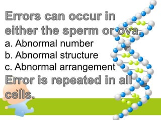 Chromosomes & Genes | PPTX