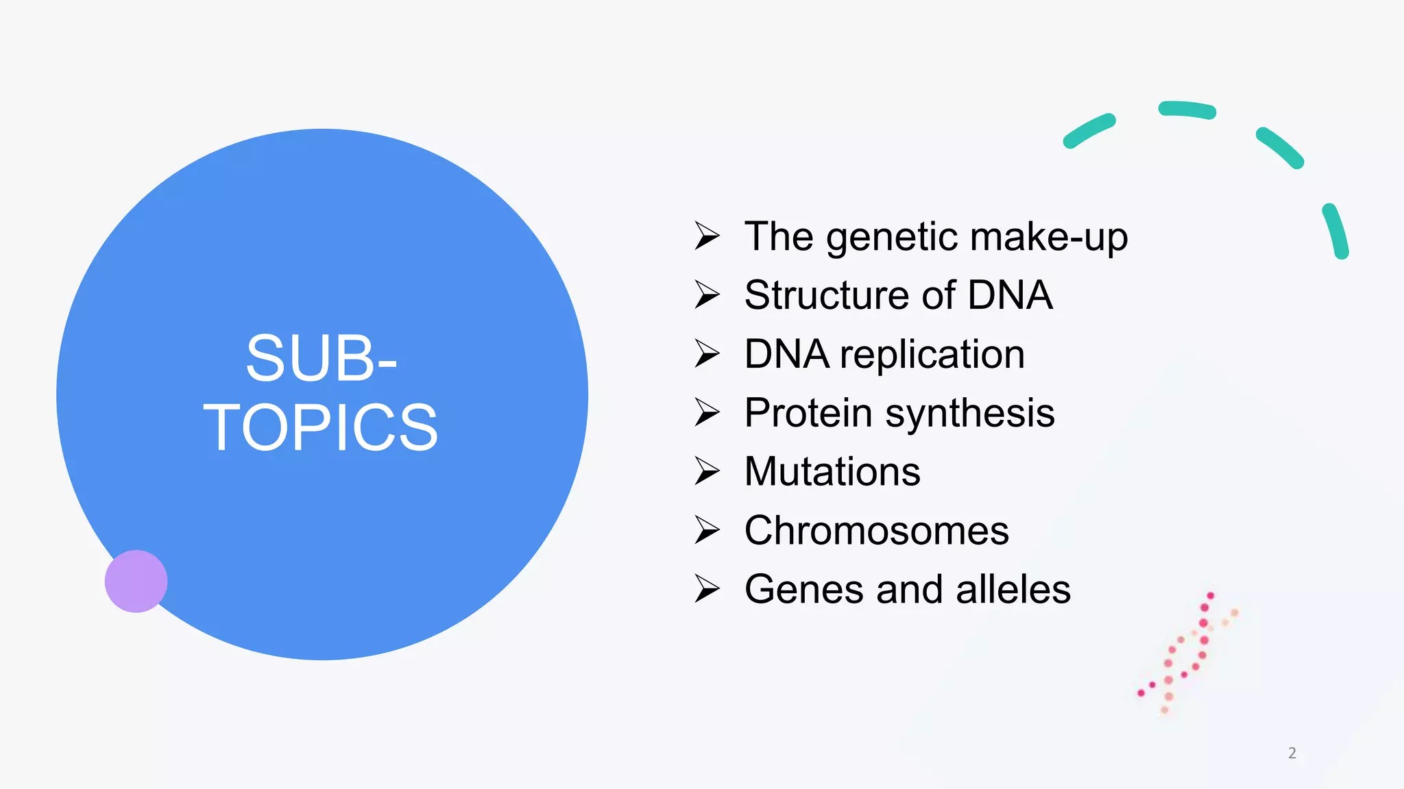Chromosomes, genes and dna ppt | PPTX