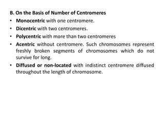 Chromosome structure.ppt principals of genetics | PPT