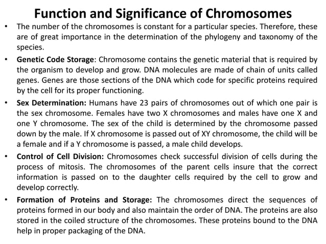 Chromosome Structure Ppt Principals Of Genetics Ppt Genetics Science