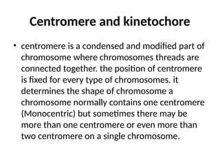 Kinetochore Pronunciation