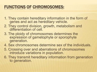 Chromosome structure and packaging of dna | PPTX