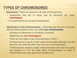 Chromosome structure and packaging of dna | PPTX