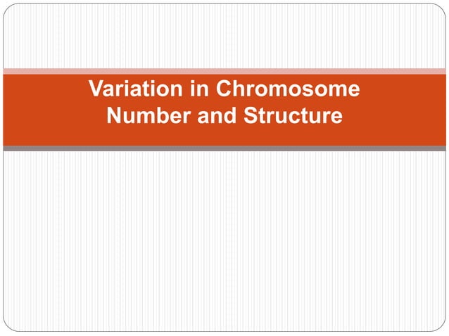 chromosome variation.pptx