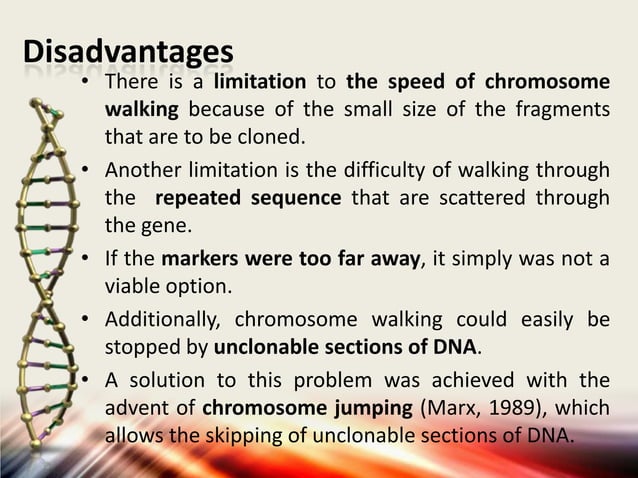 Chromosome walking | PPTX