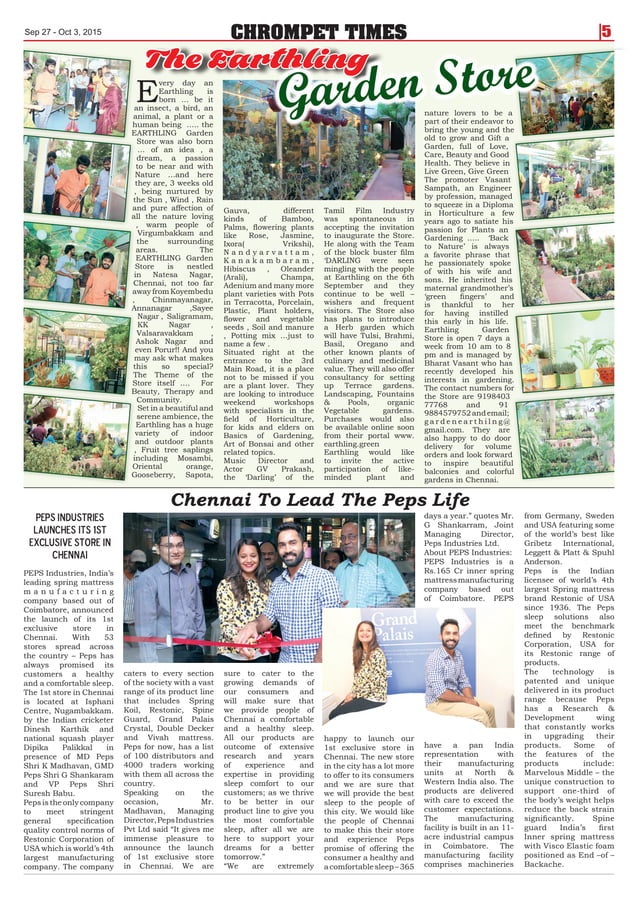 Chrompet times 27-09-2015 | PDF