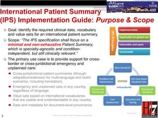 Patient Summaries in the Emergency Department | PPTX