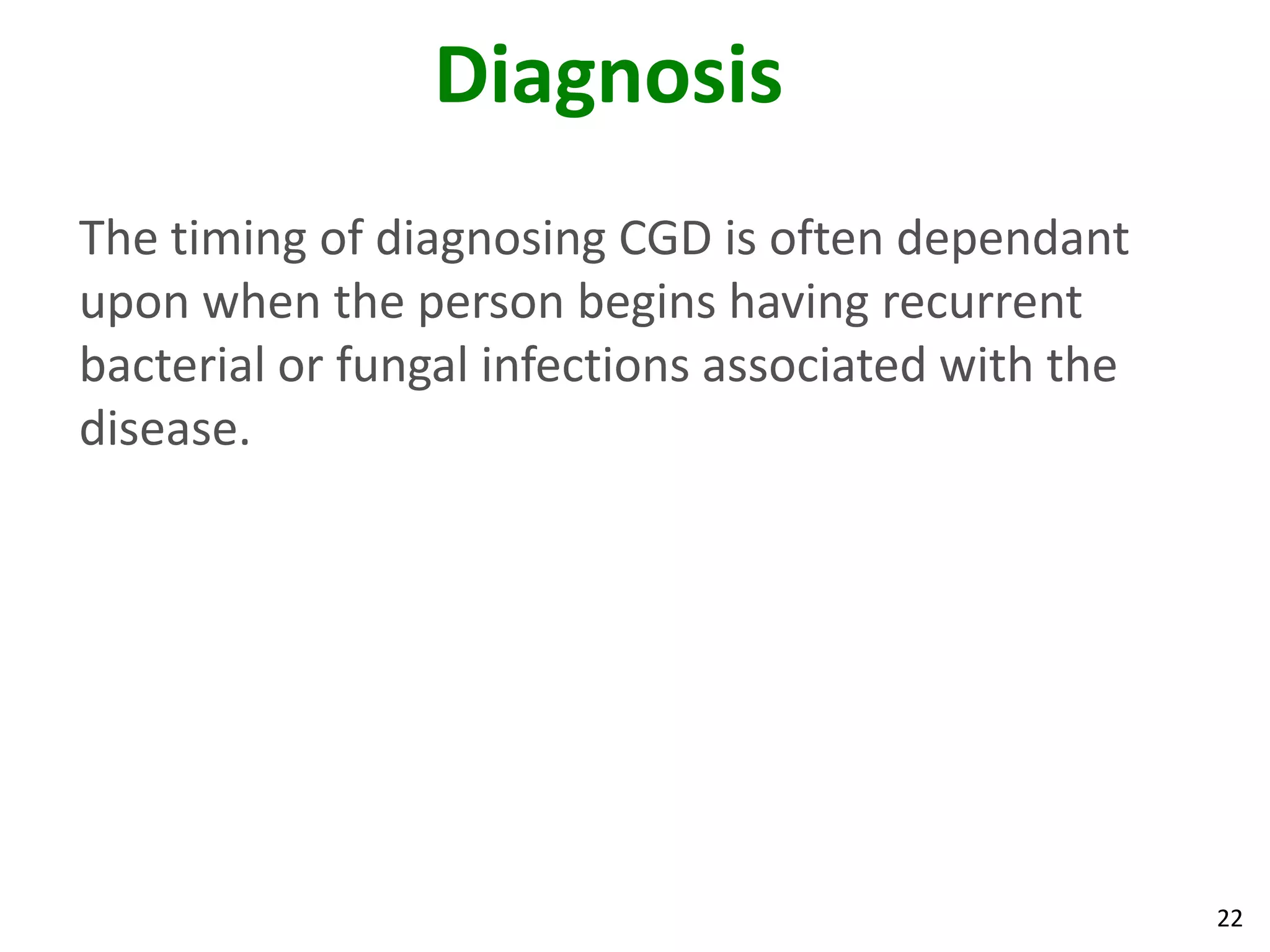 Chronic Granulomatous disease | PPTX