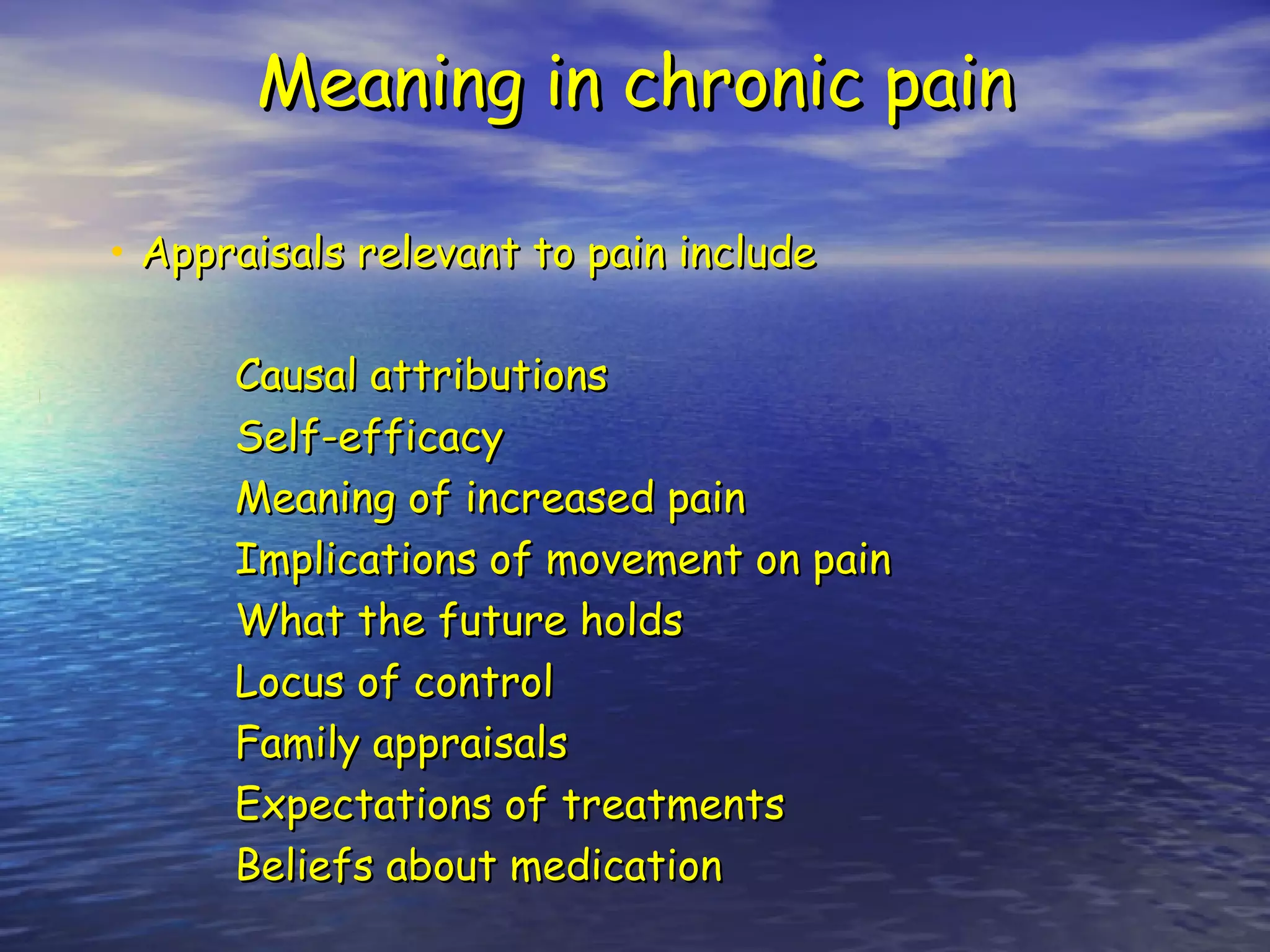 Chronic Pain After Surgery Meaning | PPT