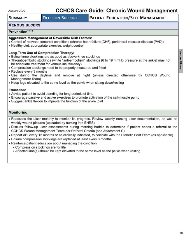 Chronic Wound management- a flowchart.pdf | Free Download