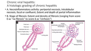 chronic hepatitis and their treatment details | PPTX