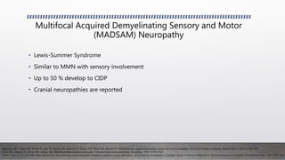 Chronic Acquired Demyelinating Polyneuropathy | PPTX | Brain and Nervous System Disorders ...
