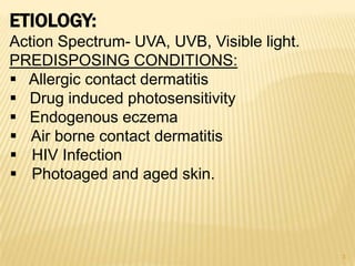 Chronic Actinic Dermatitis