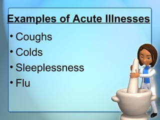 Chronic And Acute Illness Lecture | PPT