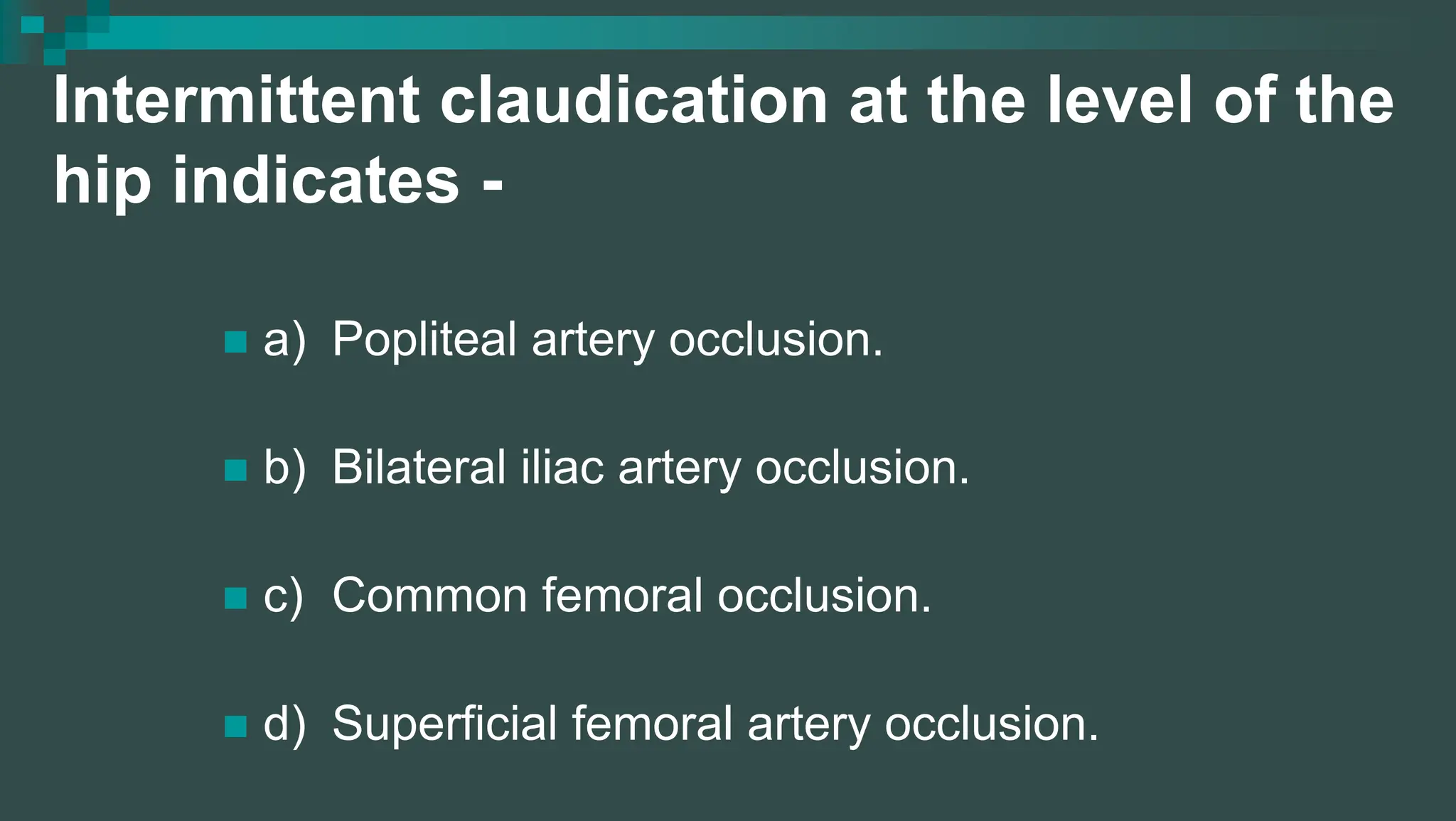 Chronic Arterial Diseases - Chronic Limb Ischemia | PDF
