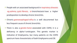 chronic bronchitis.causes and risk factors, signs and symptoms ...