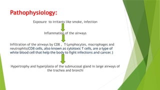 chronic bronchitis.causes and risk factors, signs and symptoms ...