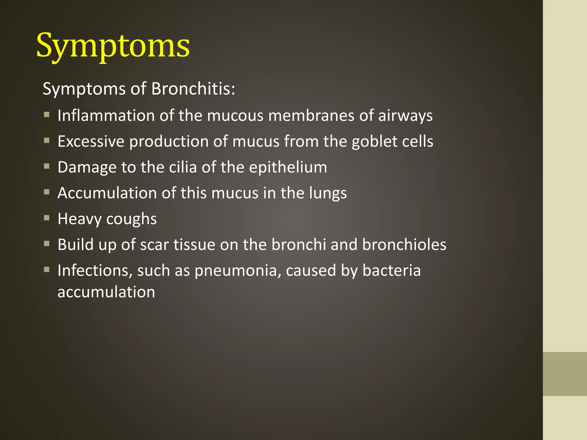 Chronic bronchitis & emphysema | PPTX