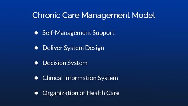 Building A Chronic Care Management Program That Can Scale | PDF ...