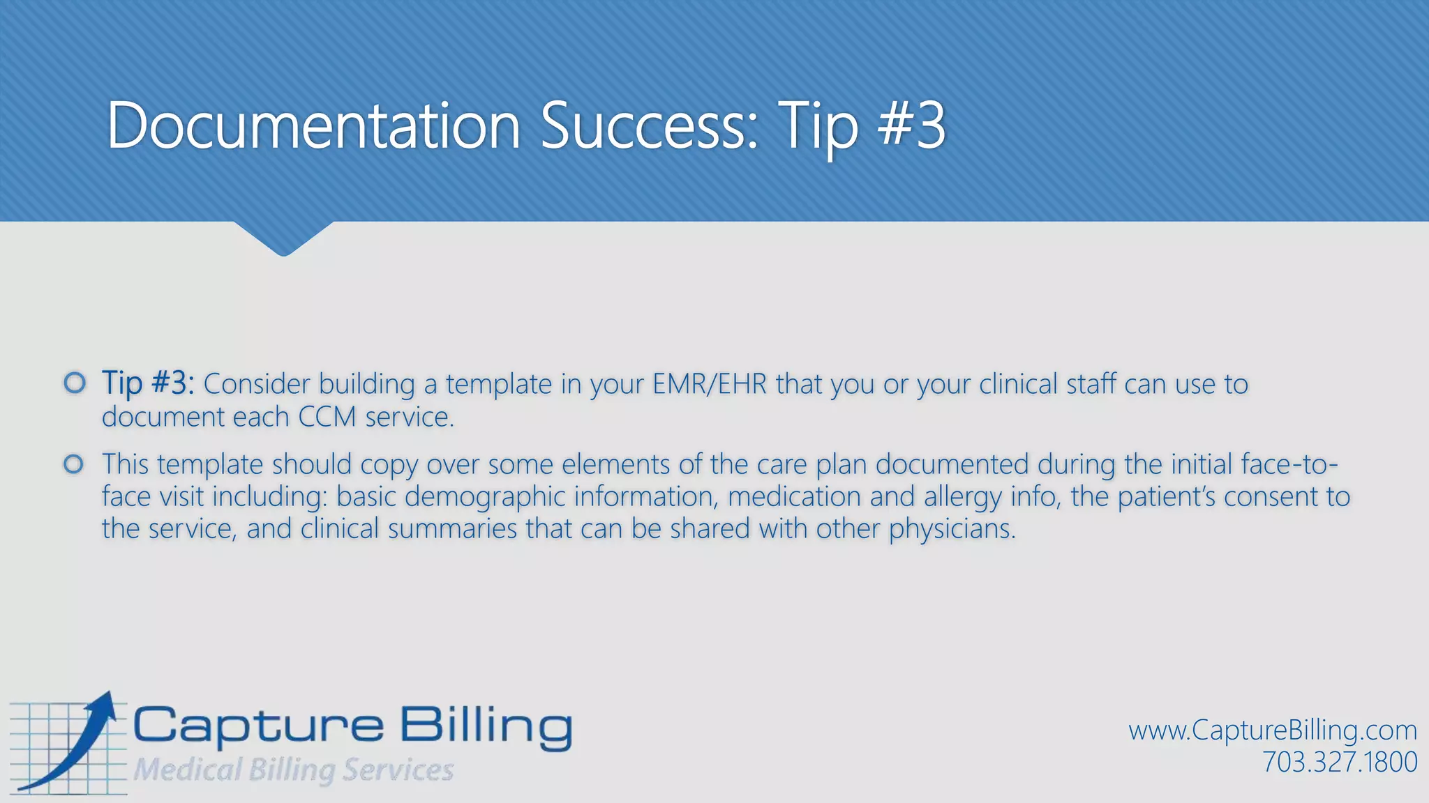 Chronic Care Management: 6 Tips for Documentation Success | PPTX