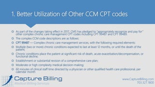 Chronic Care Management Coding Guidelines Effective January 1, 2017 | PPTX
