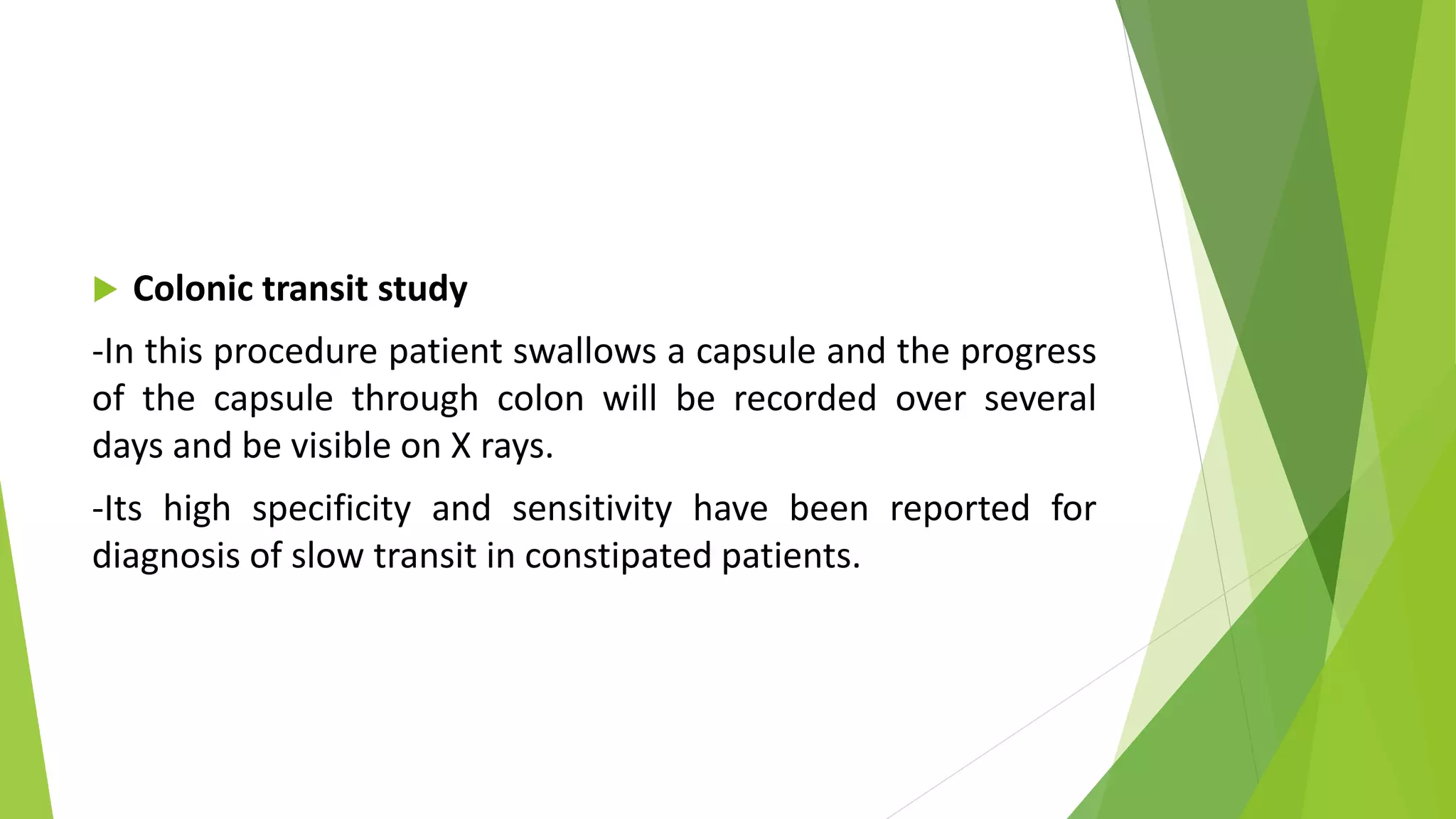 Chronic constipation | PPTX