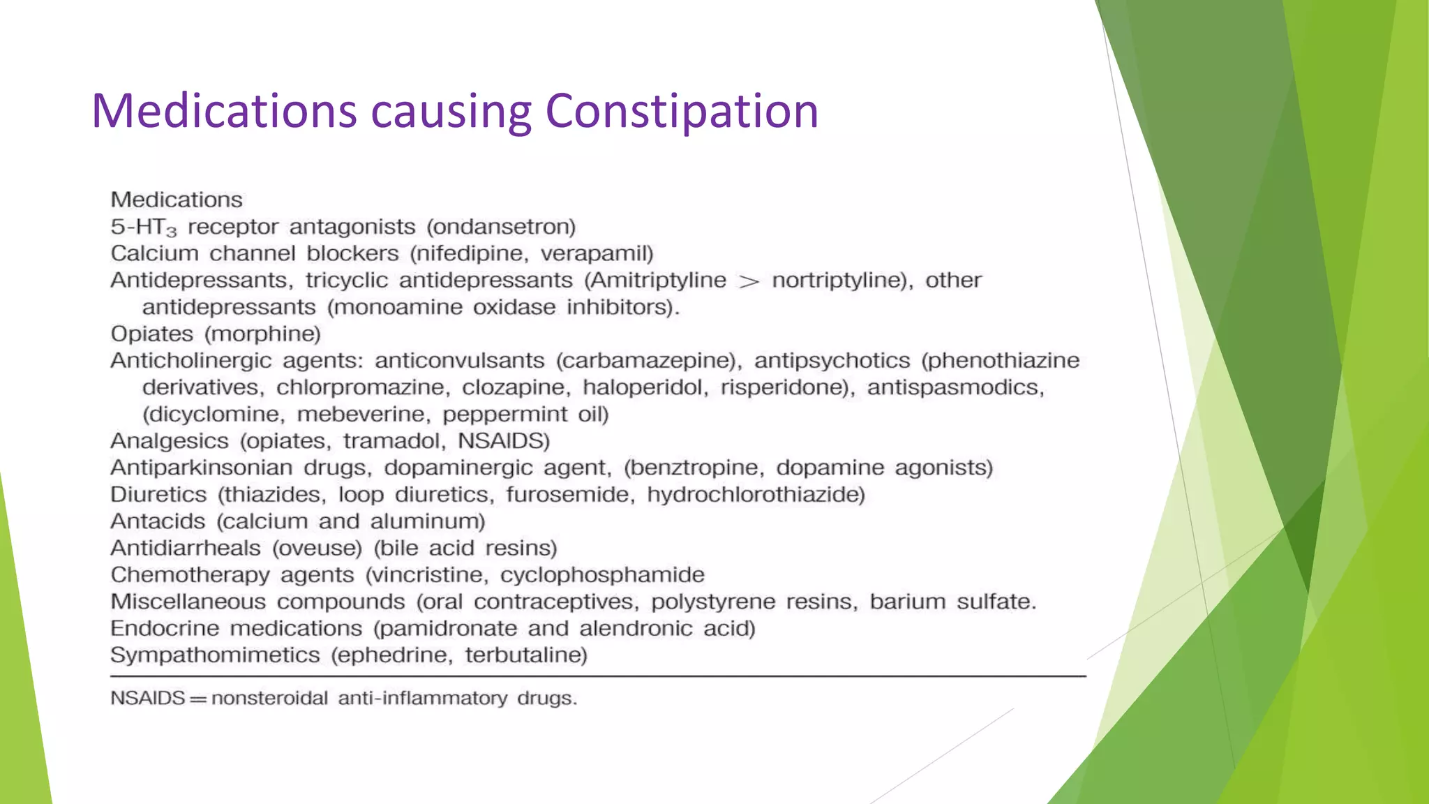 Chronic constipation | PPTX