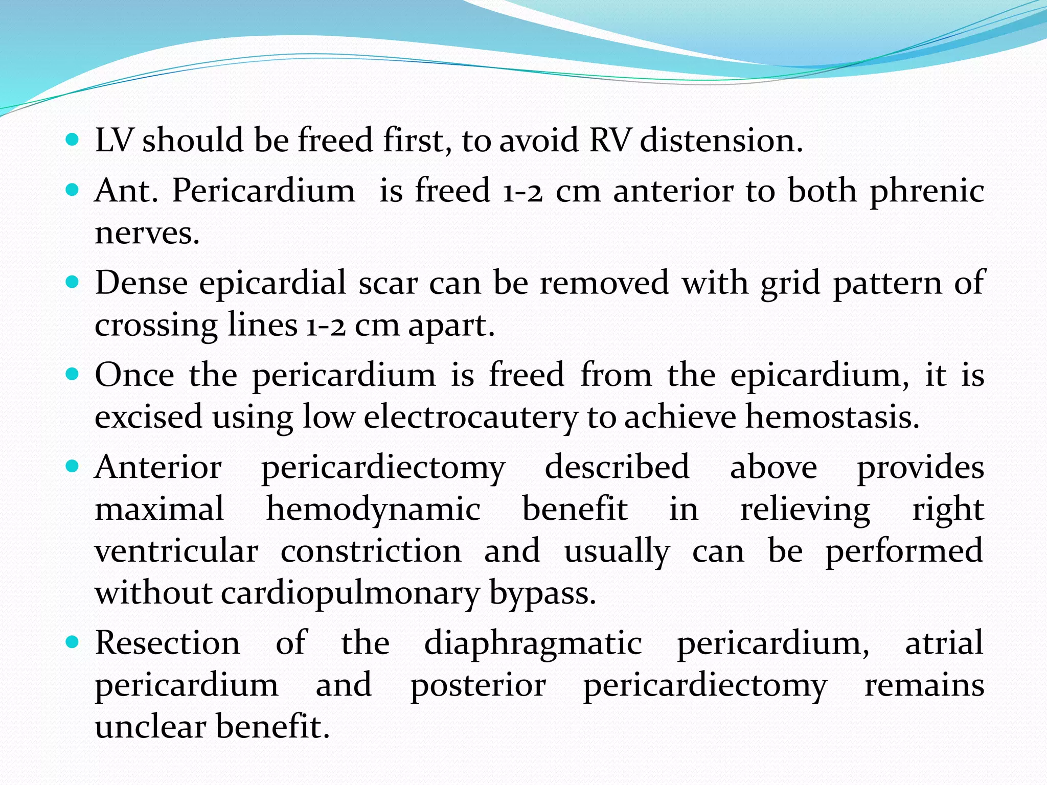 Chronic constrictive pericarditis | PPTX