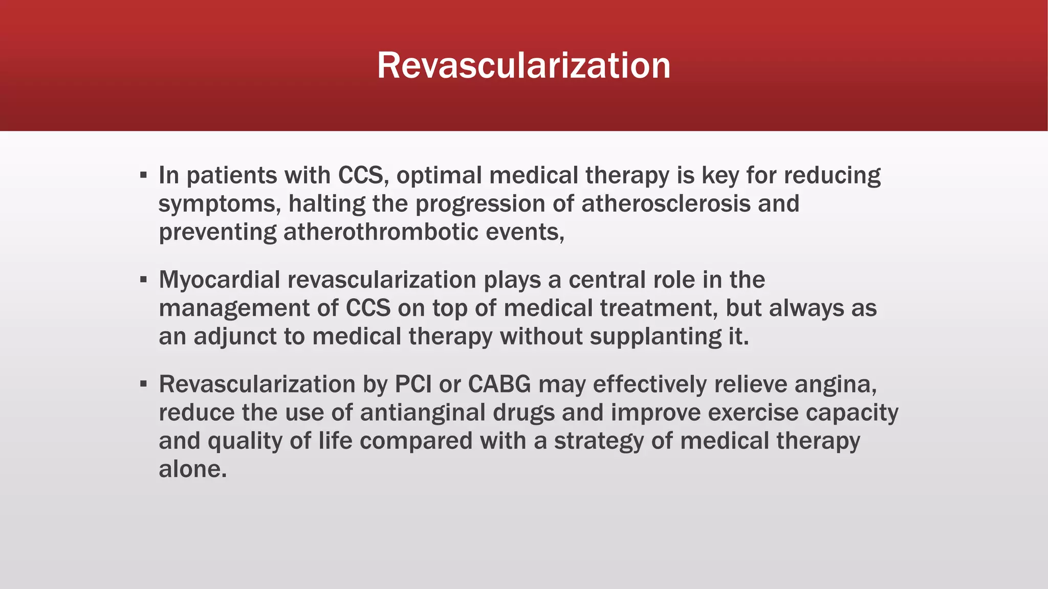 Chronic coronary syndrome | PPTX