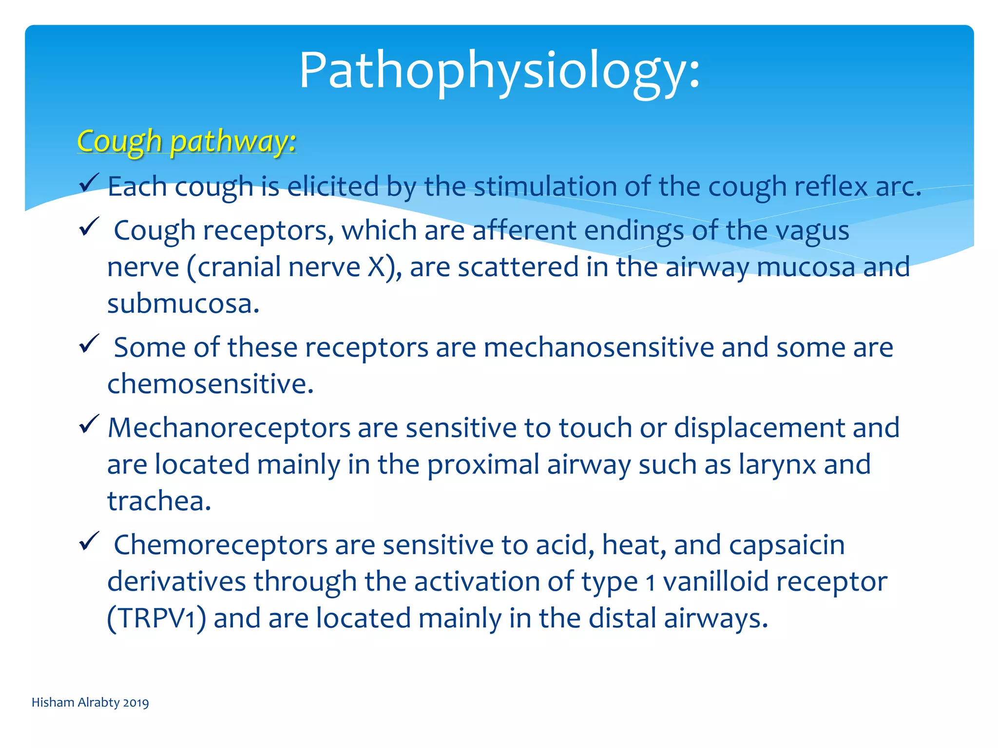 Chronic cough | PPTX