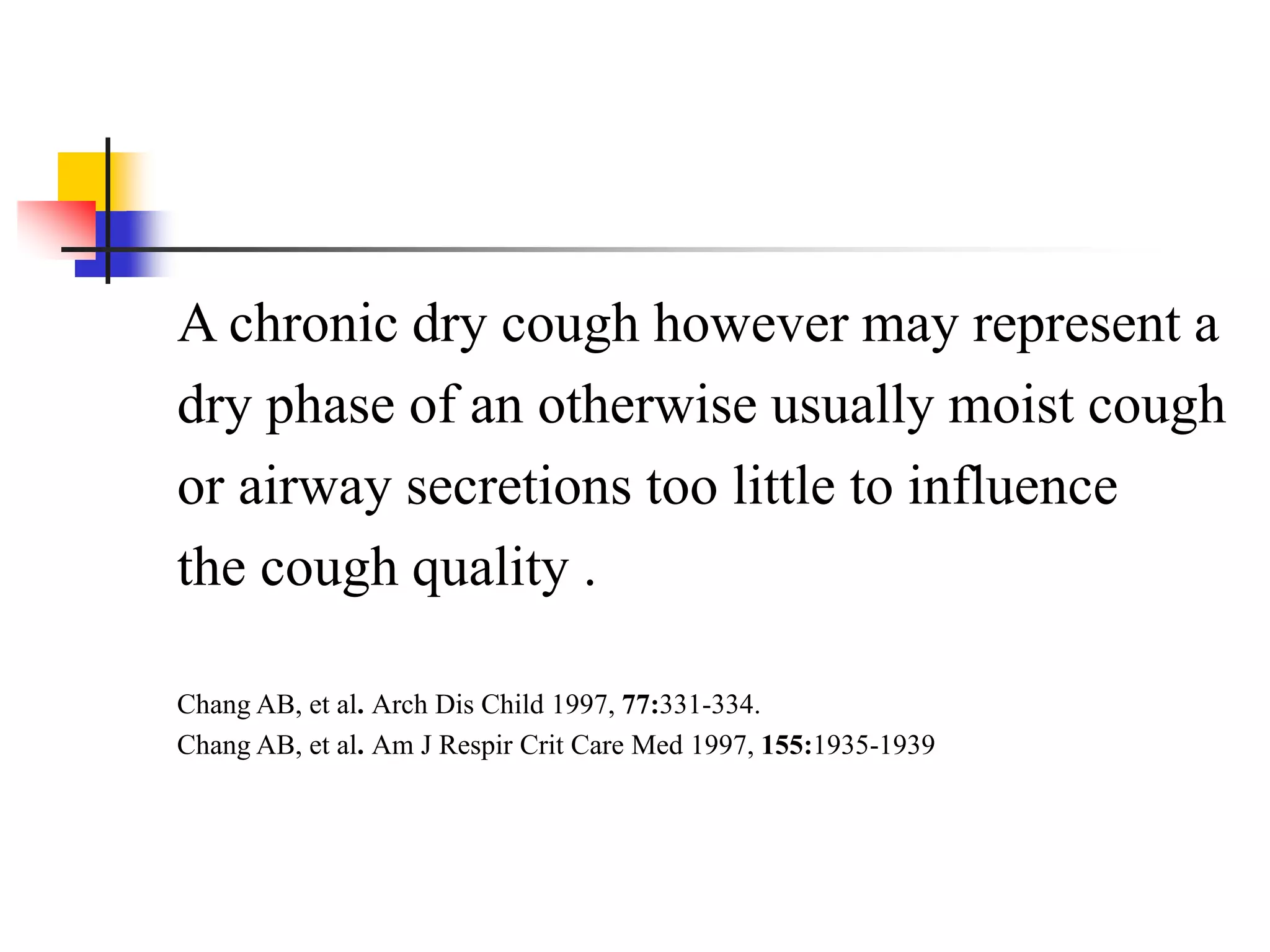 Chronic cough jan 2020 | PPT