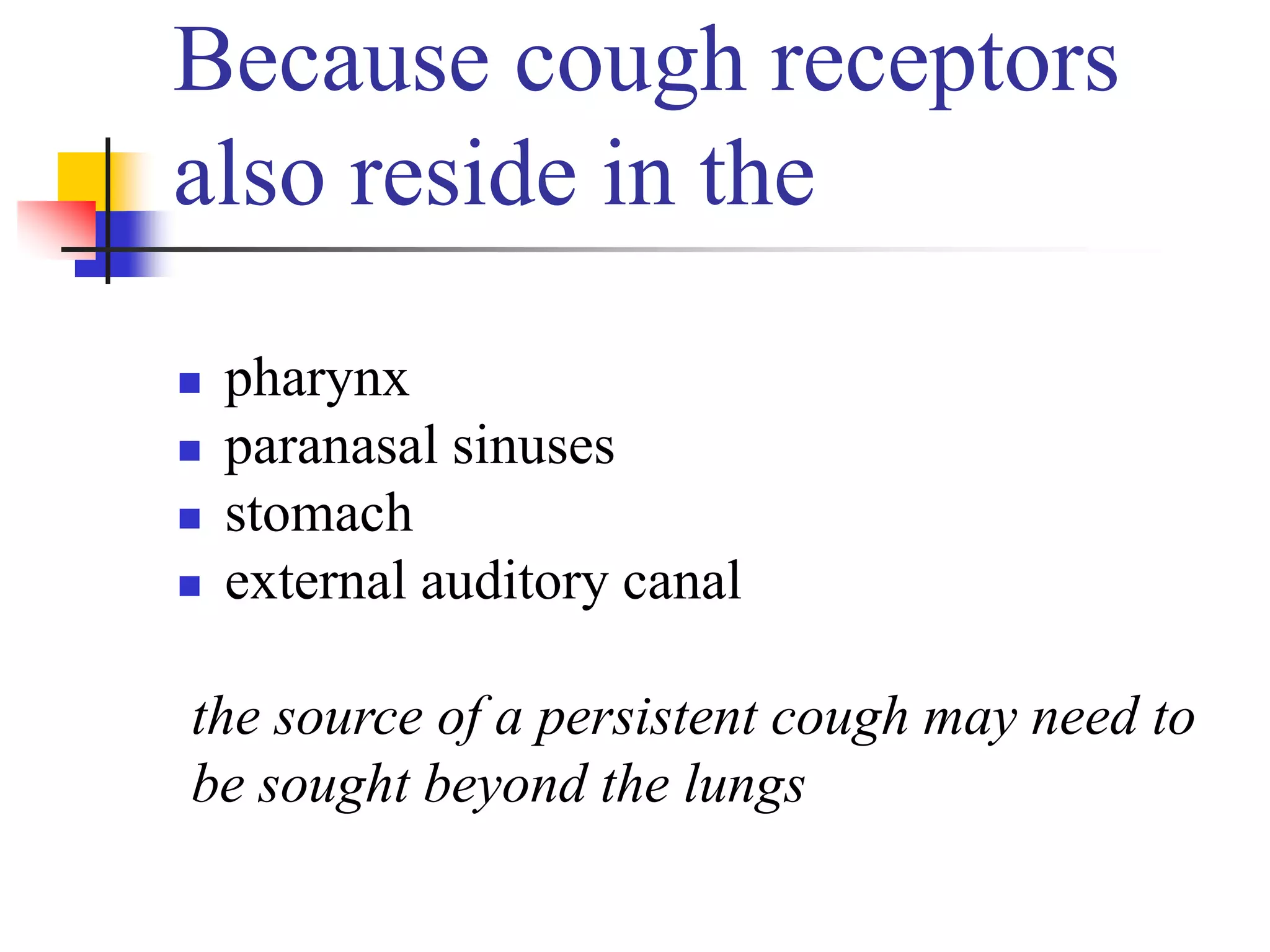 Chronic cough jan 2020 | PPT