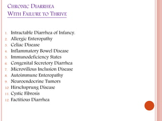 Chronic diarhea | PPT