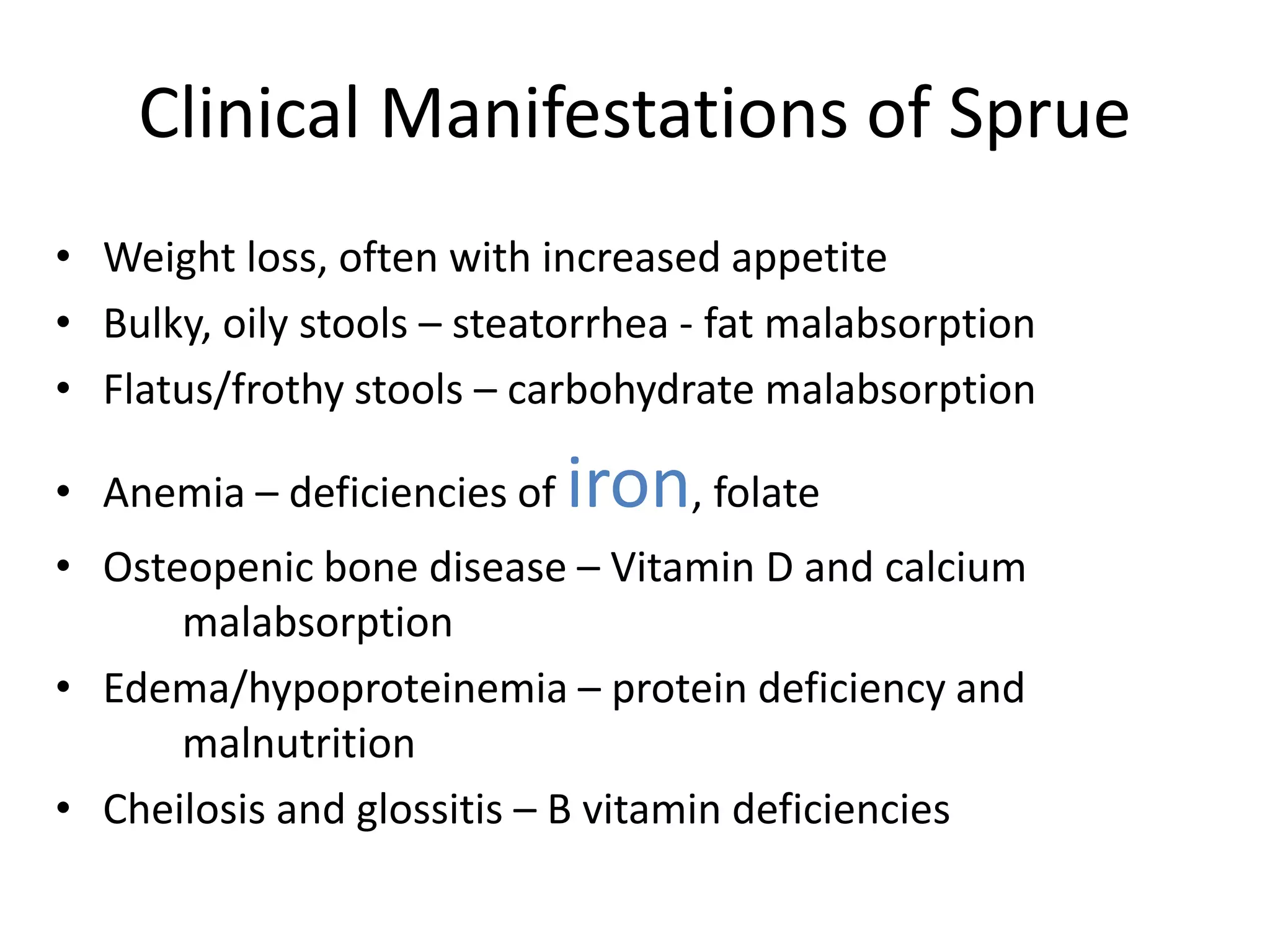 Chronic diarhea and malabsorption | PPT