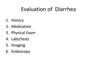 Chronic diarhea and malabsorption | PPT
