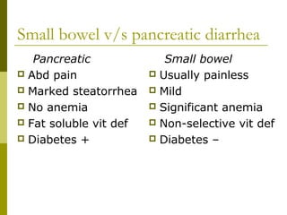 Chronic diarrhea | PPT