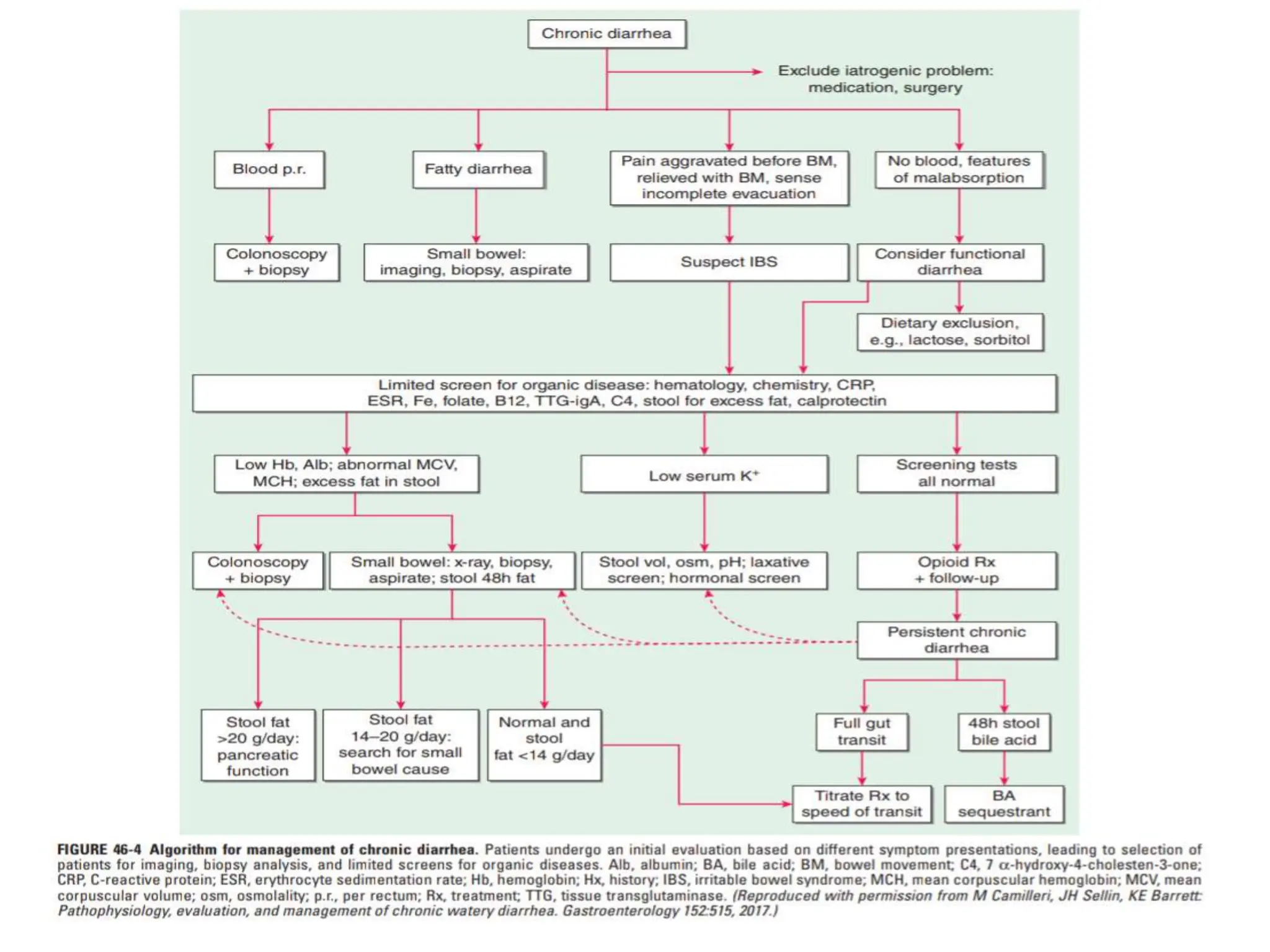 chronic diarrhea causes and evaluation pptx | PPTX